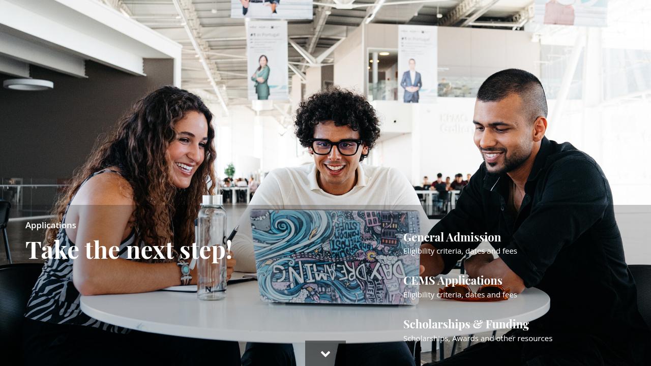 Applications - Nova SBE Master's Programs 2025/26