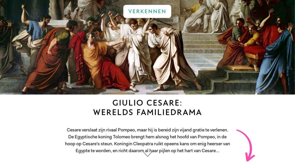 VERKENNEN - Lesmateriaal Giulio Cesare