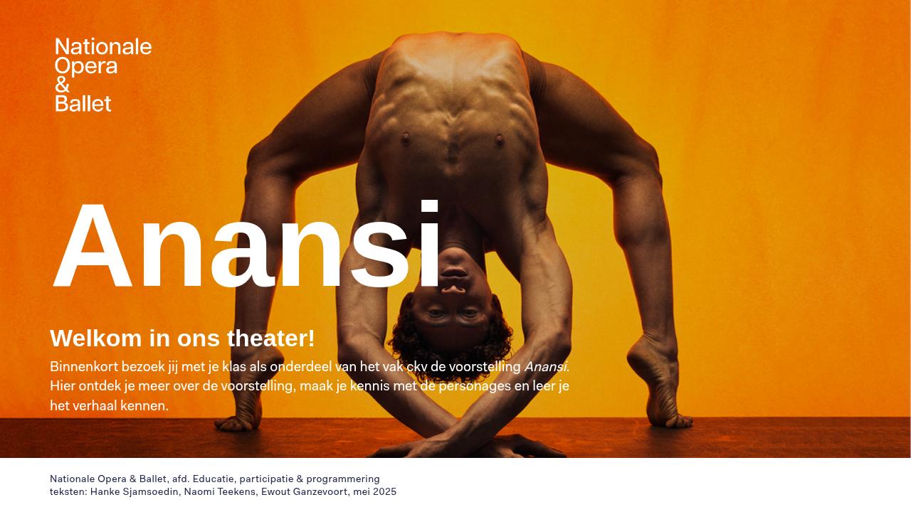 Welkom! - Ontdek Anansi