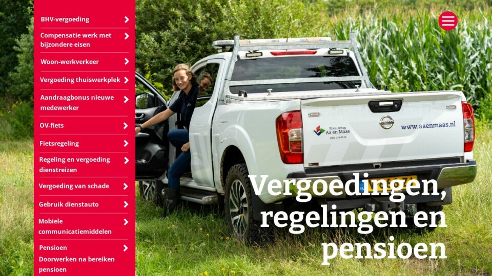 Vergoedingen regelingen en pensioen - Personeelshandboek voor pdf (weggooien na pdf maken)