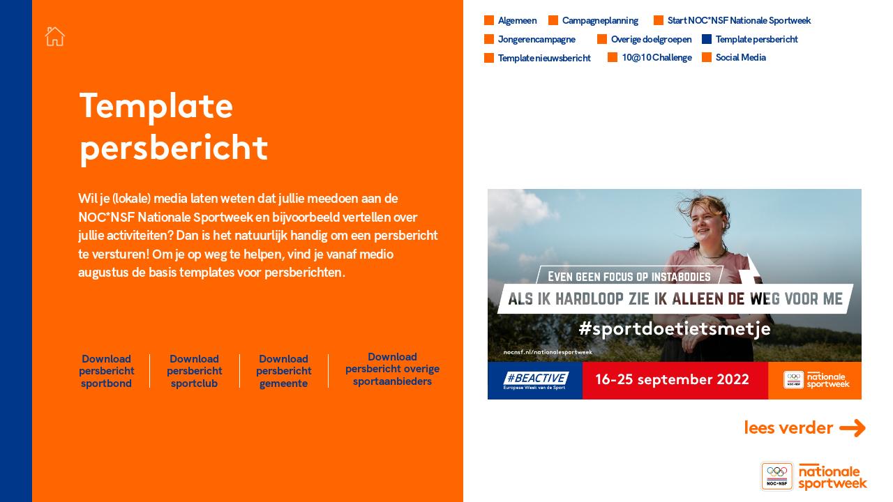 TEMPLATE PERSBERICHT - toolkit-nocnsf-nationalesportweek 2022