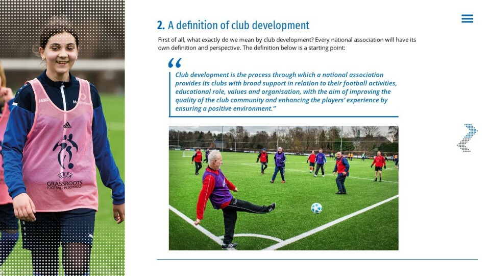A definition of club development - UEFA