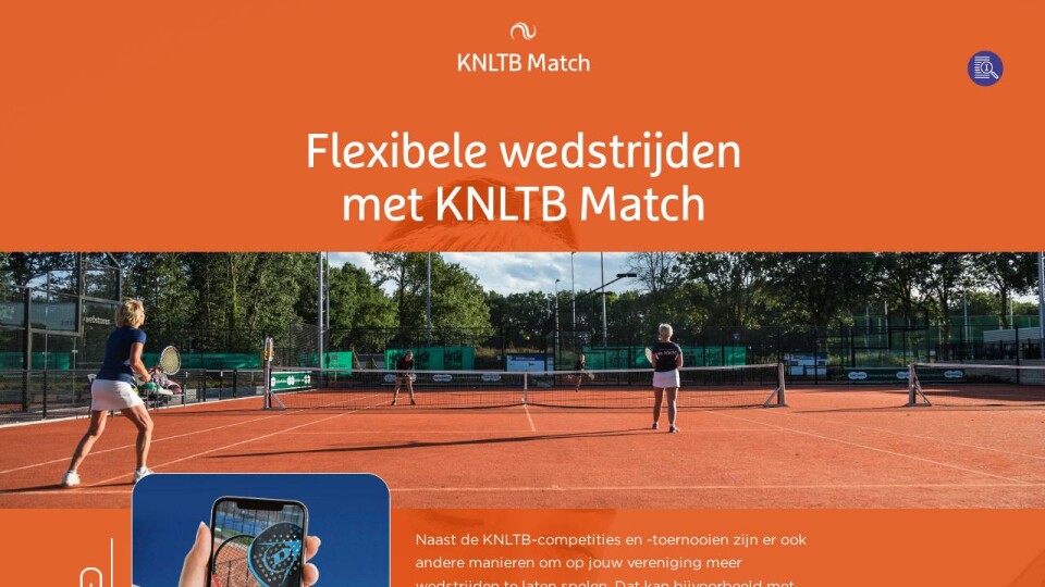 KNLTB Match - Ezine wedstrijden