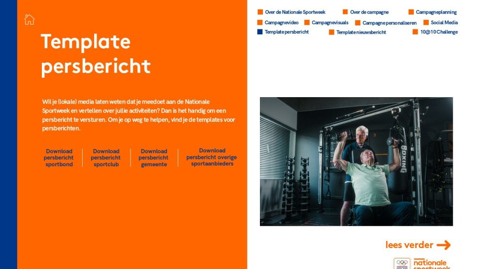 TEMPLATE PERSBERICHT - toolkit-nocnsf-nationalesportweek 2023