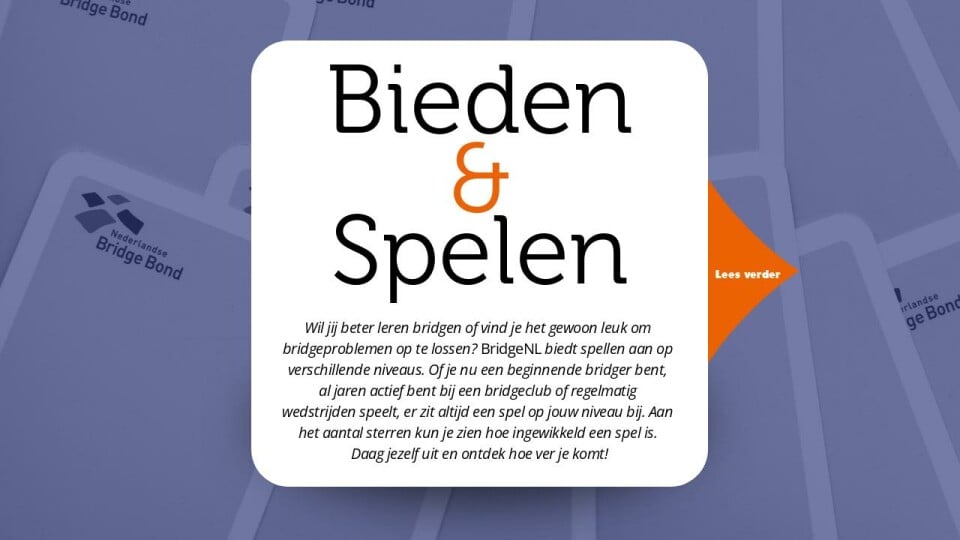 BIEDEN & SPELEN - BRIDGE EZINE 4