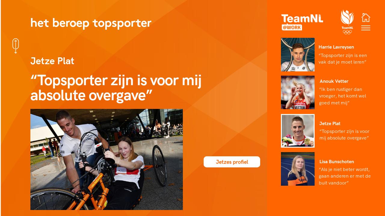 HET BEROEP TOPSPORTER-Jetze Plat - ID - teamnlatwork