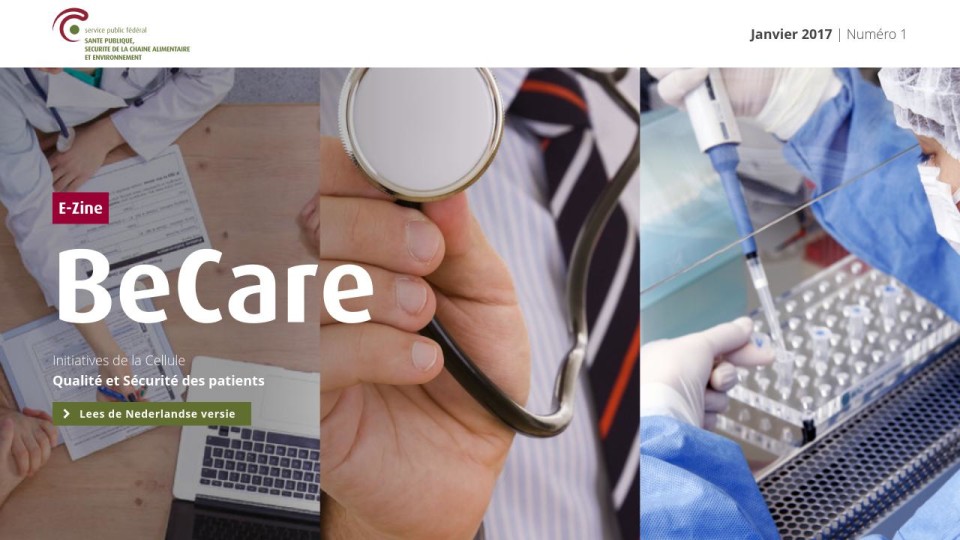 Cover - BeCare Janvier 2017 - Edition 1