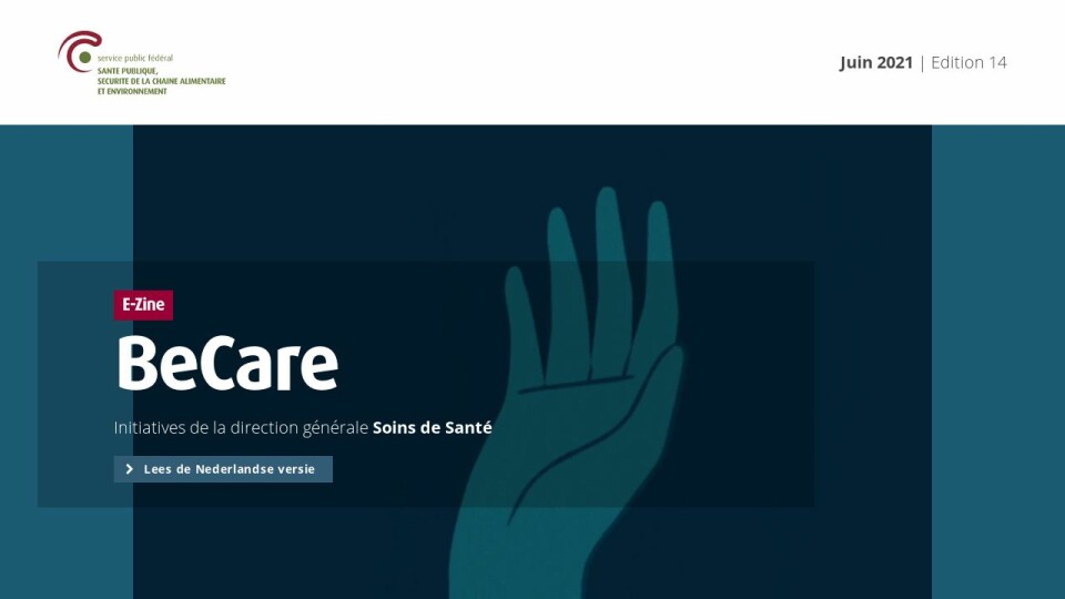 Couverture - BeCare Juin 2021 - Edition 14