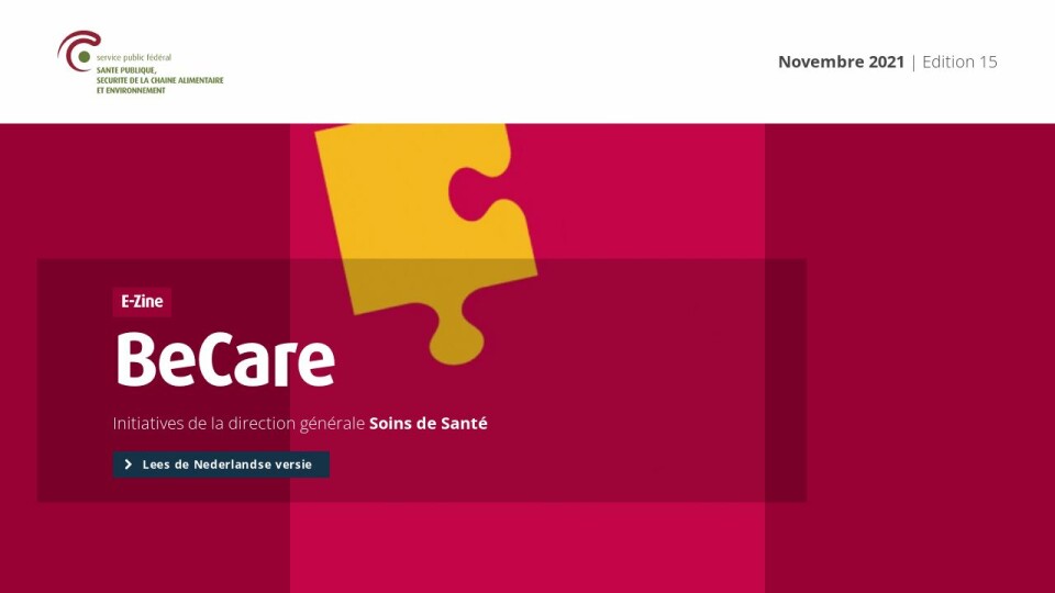 Couverture - BeCare Novembre 2021 - Edition 15