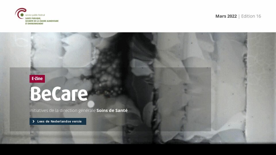 Couverture - BeCare Mars 2022 - Edition 16