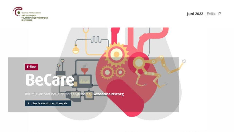 Cover - BeCare Juni 2022 - Editie 17