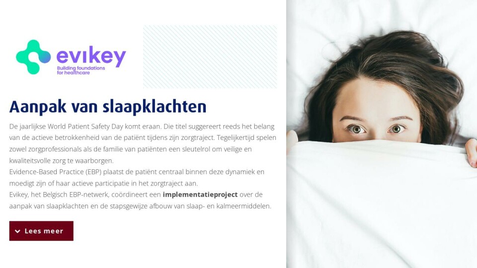 Evikey - Speciale editie: Werelddag Patiëntveiligheid