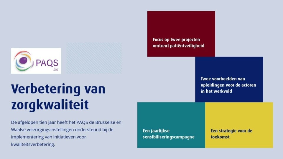 PAQS - Speciale editie: Werelddag Patiëntveiligheid