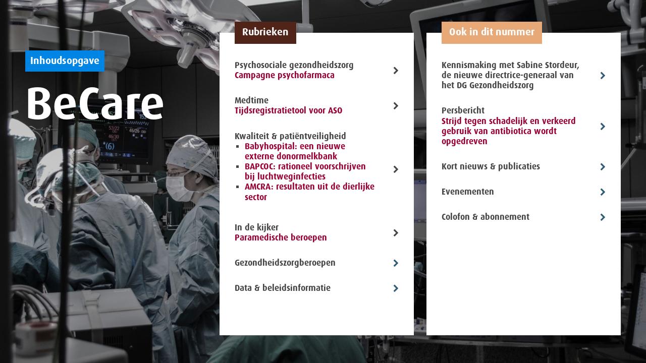 Index - BeCare November 2023