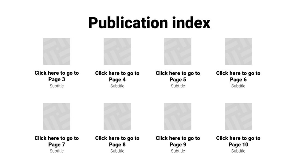 Index menu - Hillcrest - Aspirational