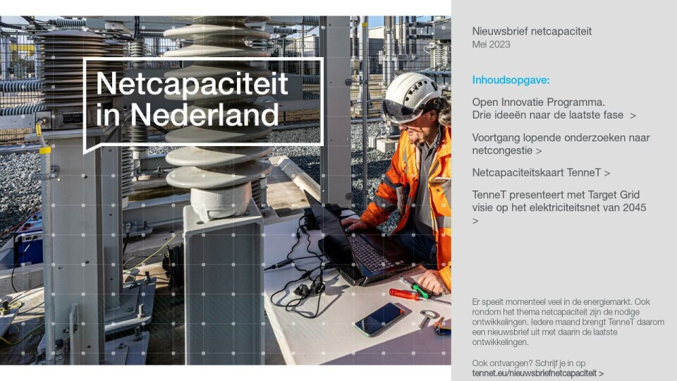 Cover en inhoud - Netcapaciteit nieuws - mei 2023 Cover en inhoud - Netcapaciteit nieuws - mei 2023