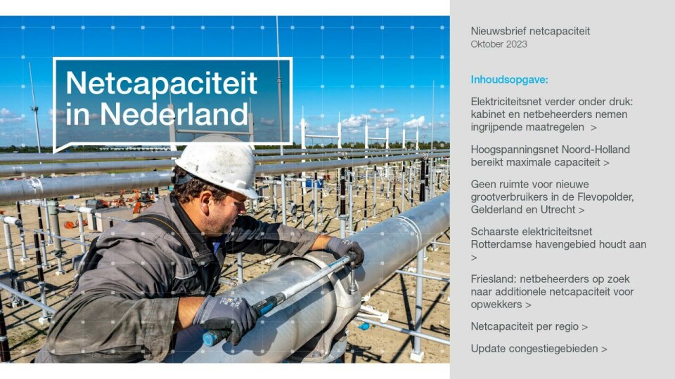 Cover en inhoud - Netcapaciteit nieuws - oktober 2023 Cover en inhoud - Netcapaciteit nieuws - oktober 2023