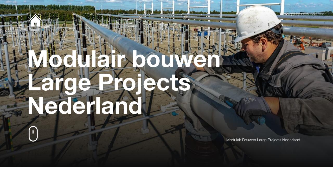 Modulair bouwen Large Projects Nederland - Brochure | Modulair bouwen ...