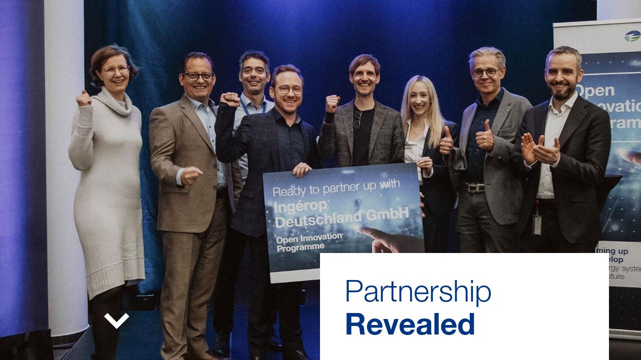 Partnership Revealed - TenneT Open Innovation Programme