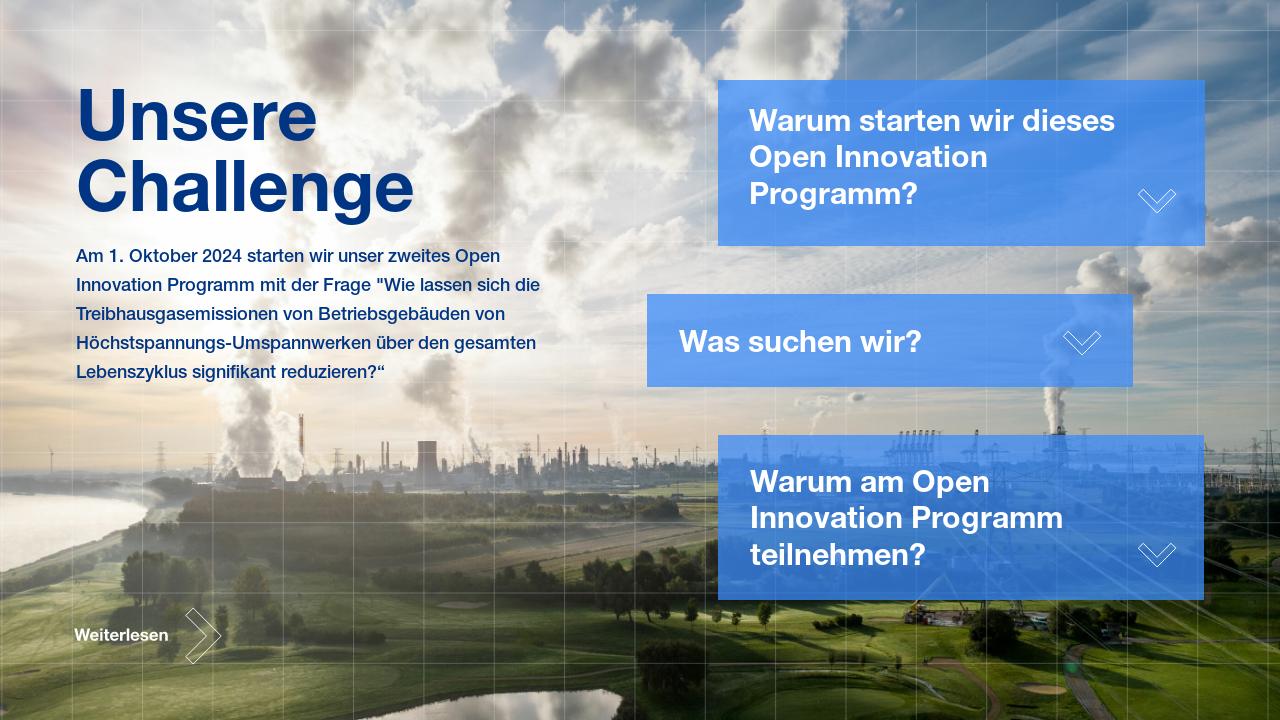 Unsere Challenge - Open Innovation Programme 2024 DE