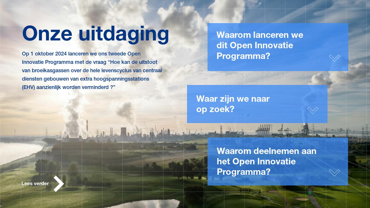 Onze uitdaging - Open Innovation Programme 2024 NL