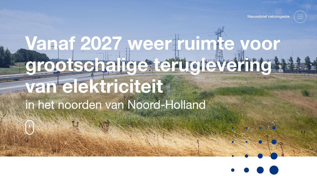 Vanaf 2027 weer ruimte voor grootschalige teruglevering van ...
