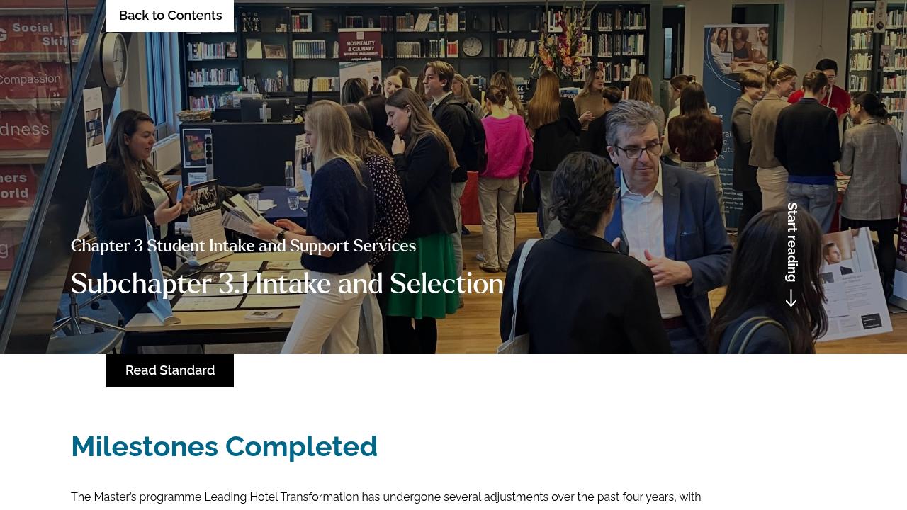 Subchapter 3 - 1 Intake and Selection - MA LHT