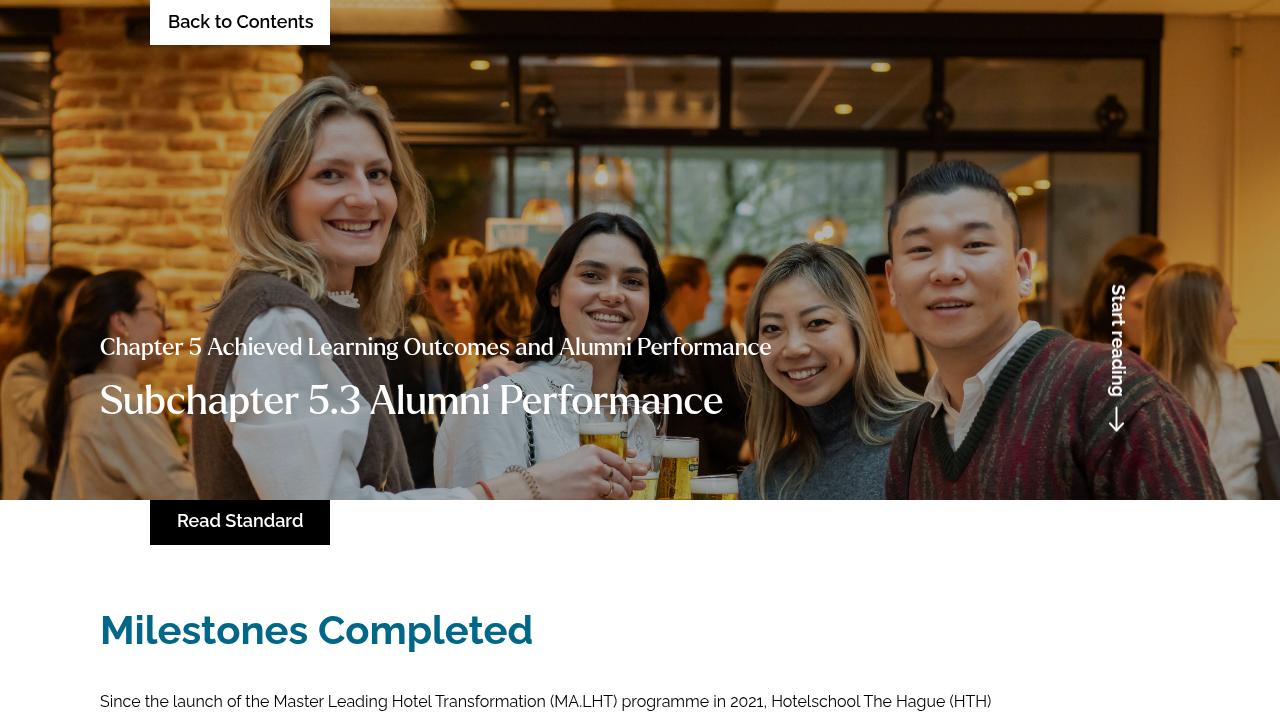 Subchapter 5 - 3 Alumni Performance - MA LHT