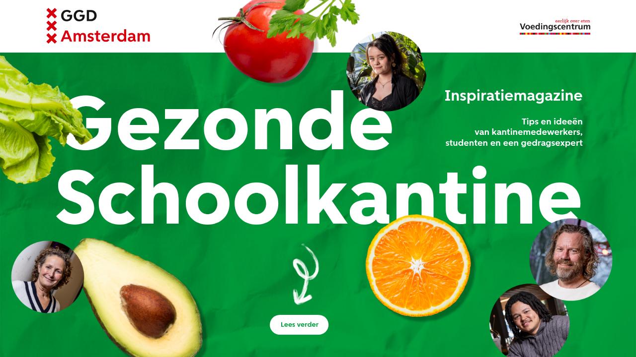 Cover - Gezonde Schoolkantine Magazine