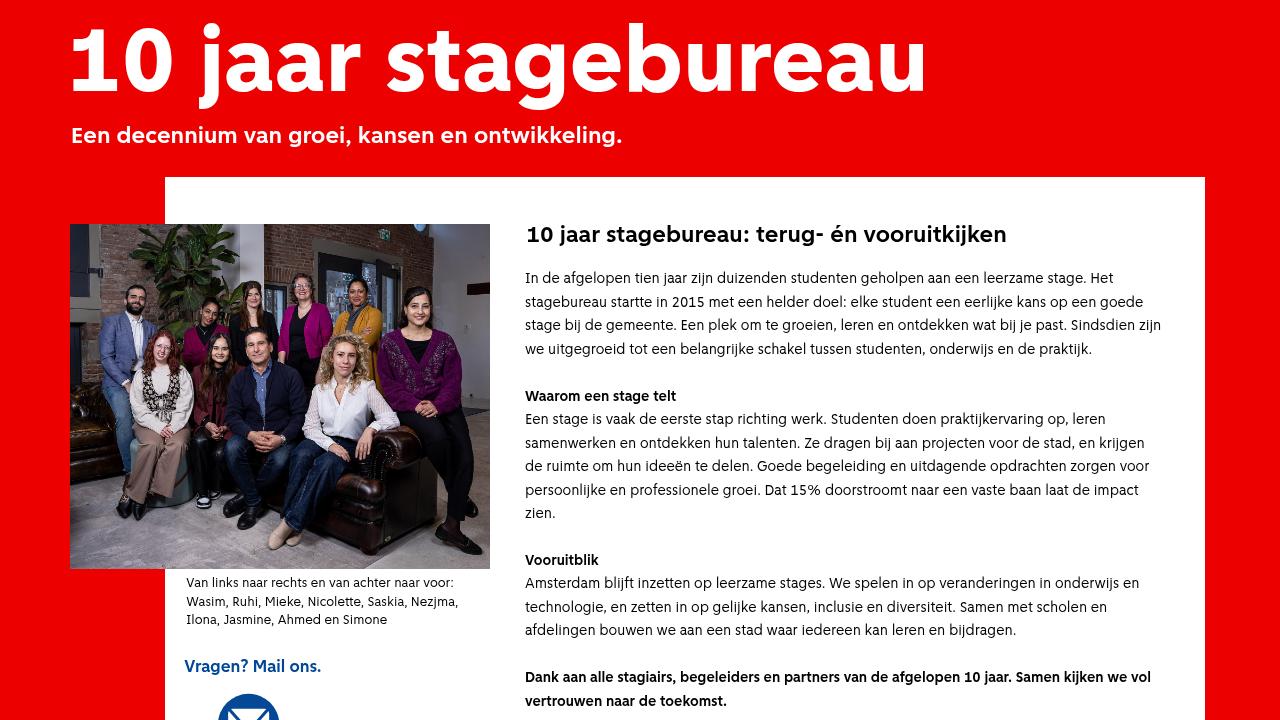 Dankwoord - tien-jaar-stagebureau