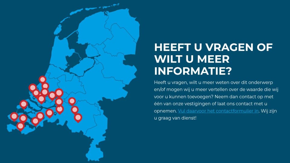 Meer informatie - Dashboarding voor handelsondernemingen