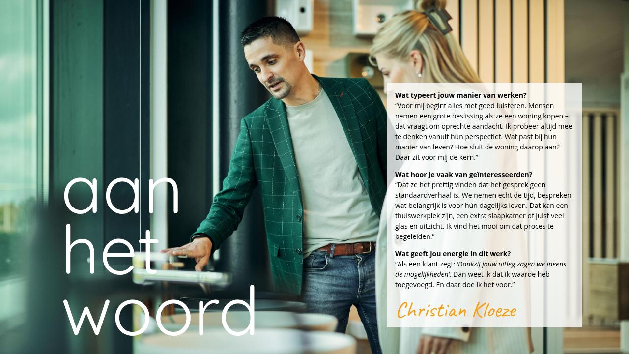 Aan het woord: Christian - Woon! Magazine 2025