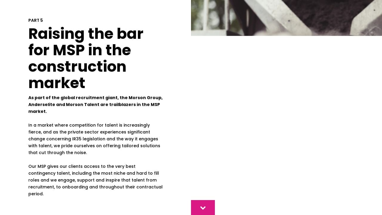 A new standard of MSP - The MSP Buying Guide for Construction