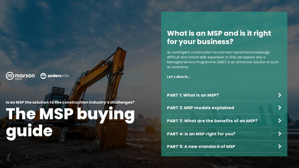 Home - The MSP Buying Guide for Construction