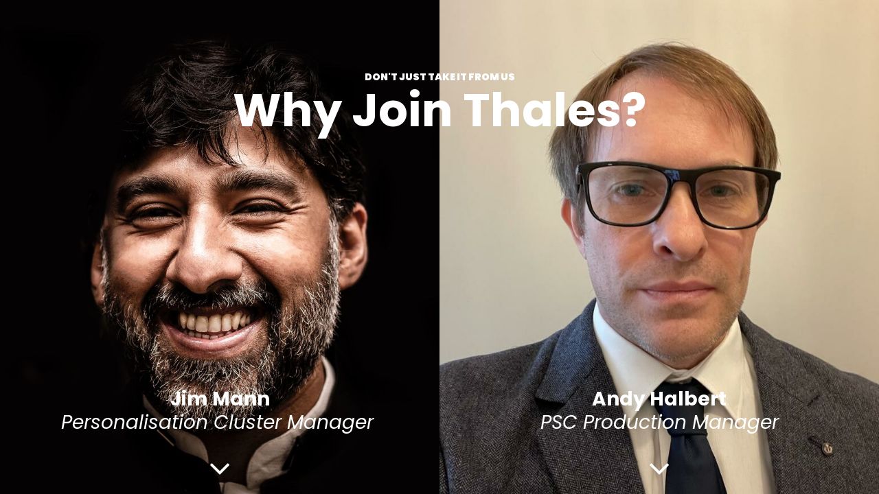 Dont Just Take it From Us - Thales Candidate Pack