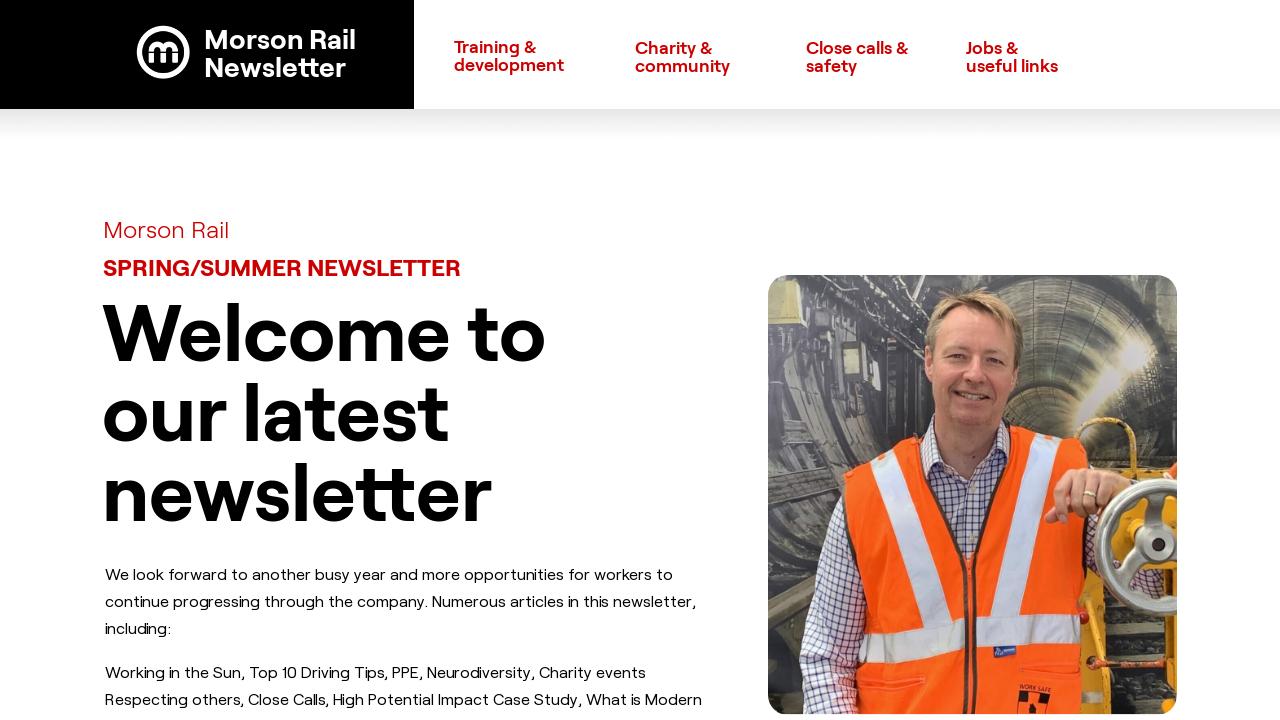 Morson Rail Newsletter_Summer edition - Morson Rail Newsletter_Spring ...