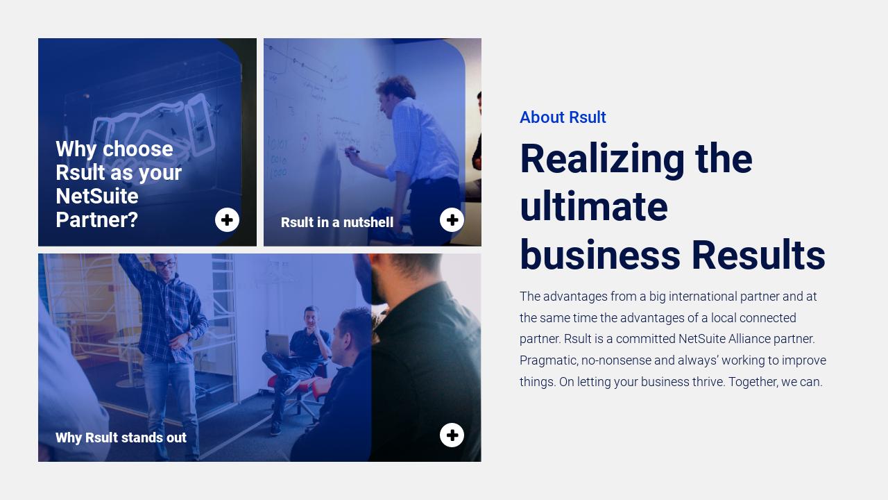 Why Rsult is an amazing NetSuite partner