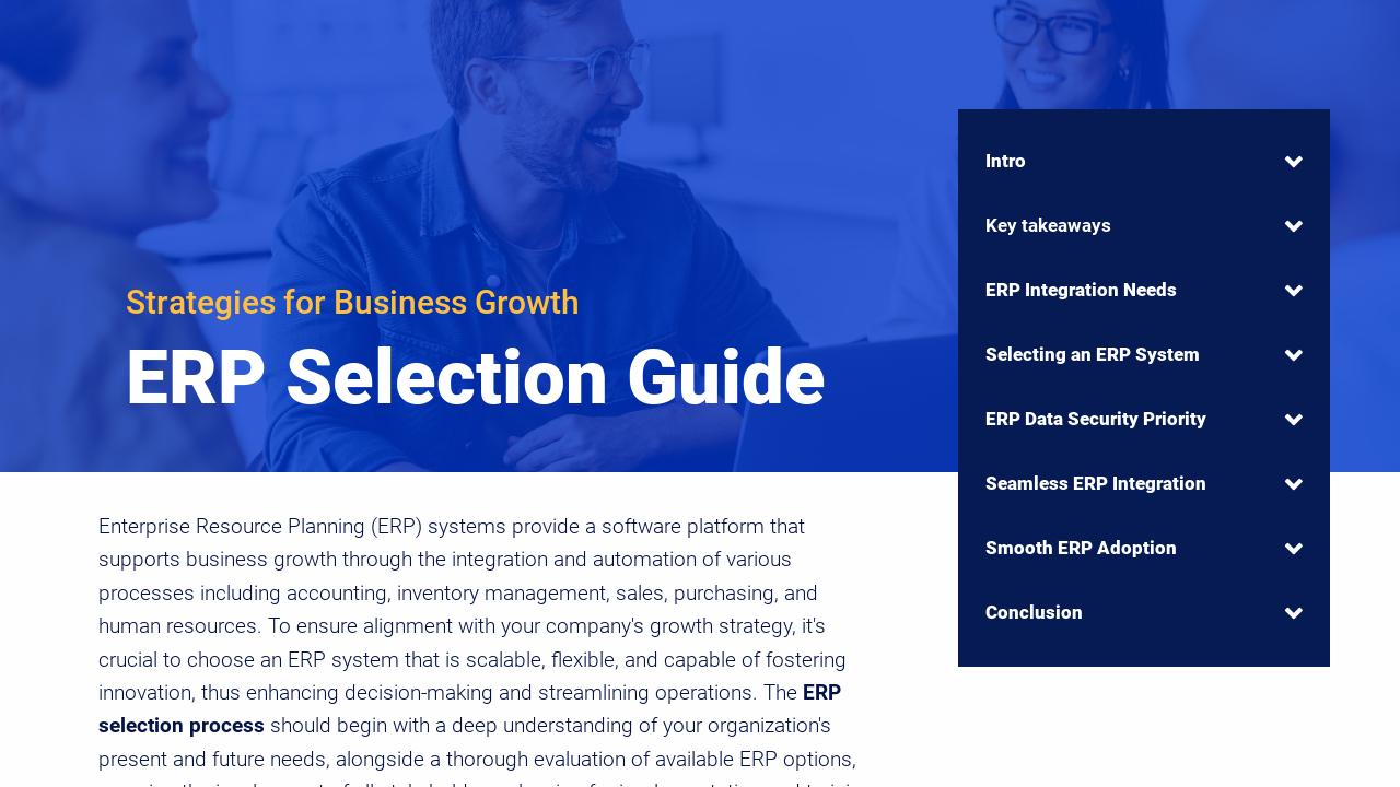 ERP Selection Guide: Strategies for Business Growth - Rsult's Ultimate Megapack: 11 Essential ...
