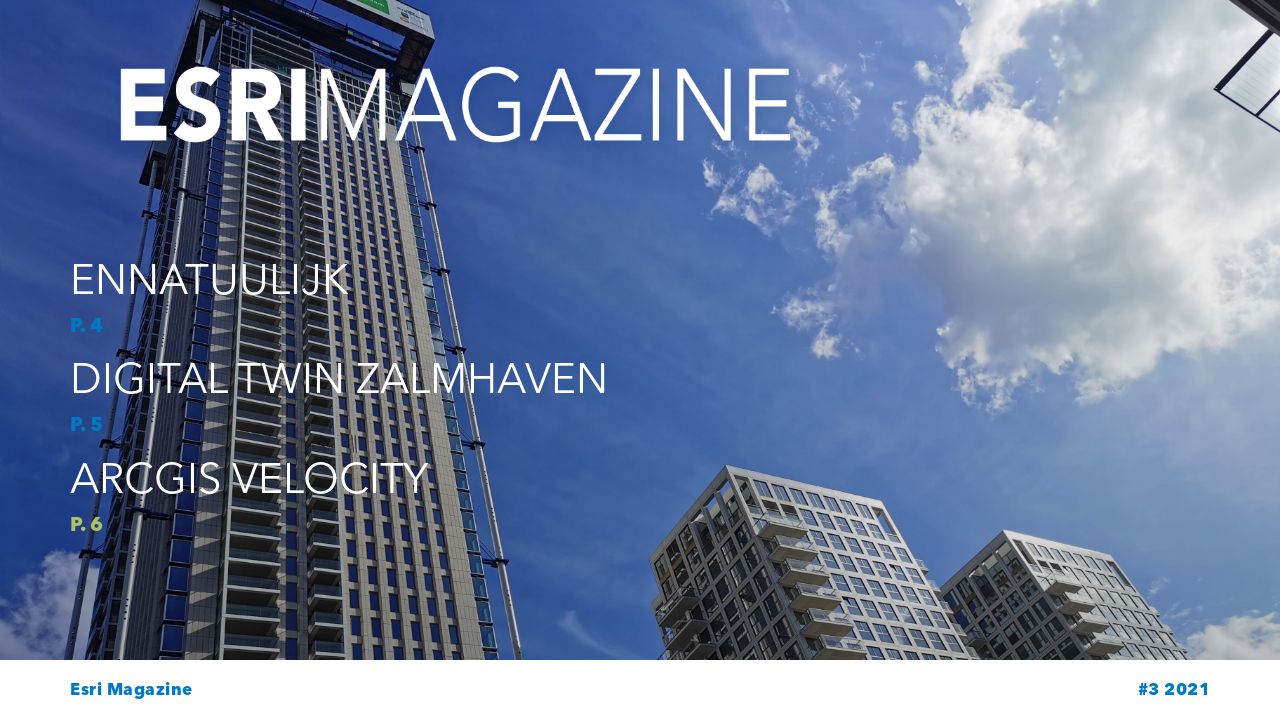 Cover - Esri Magazine #3 2021