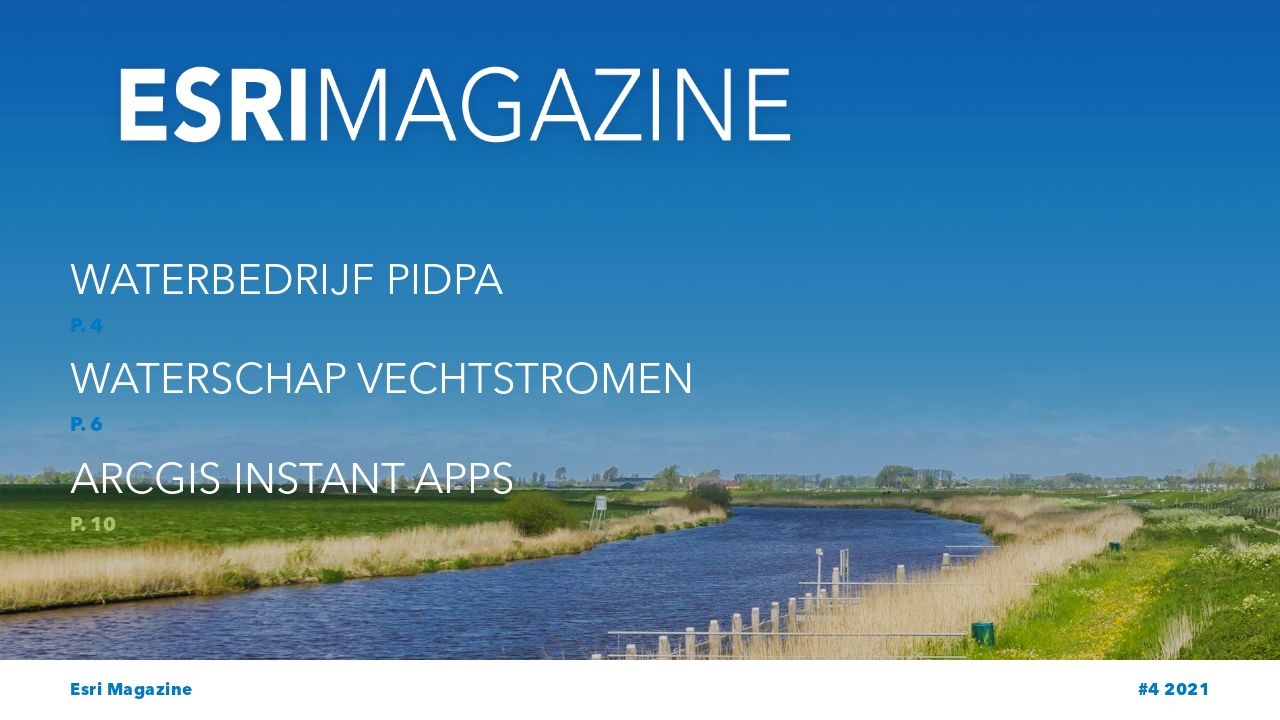 Cover - Esri Magazine #4 2021