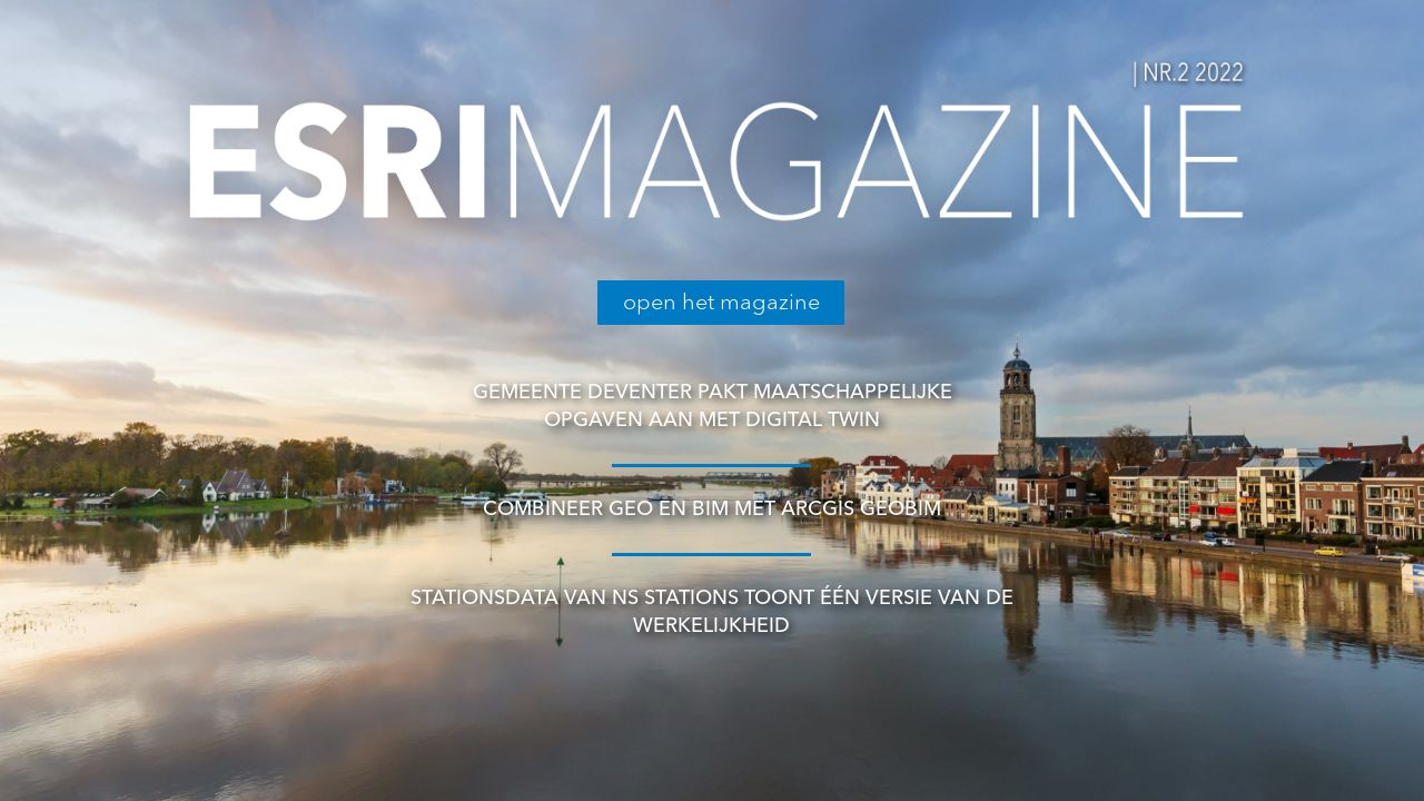 Cover Esri Magazine - Esri Magazine #2 2022