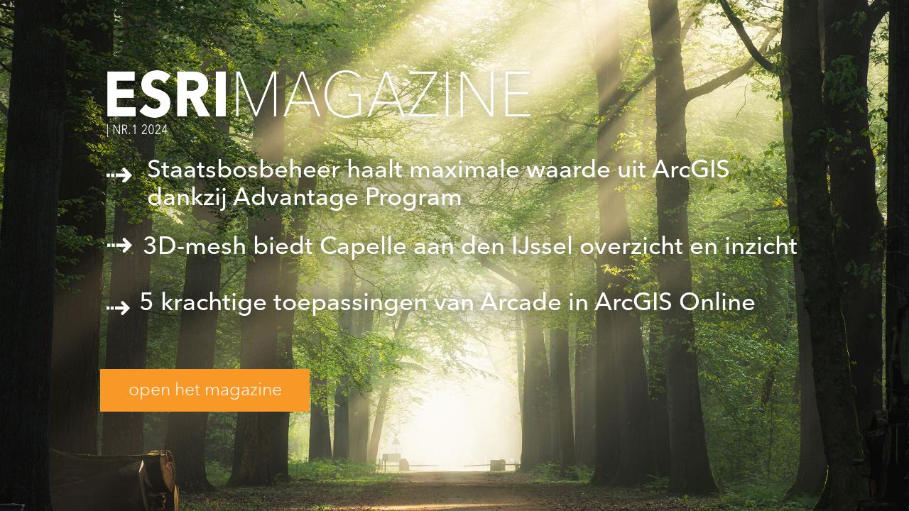 Cover Esri Magazine - Esri Magazine #1 2024