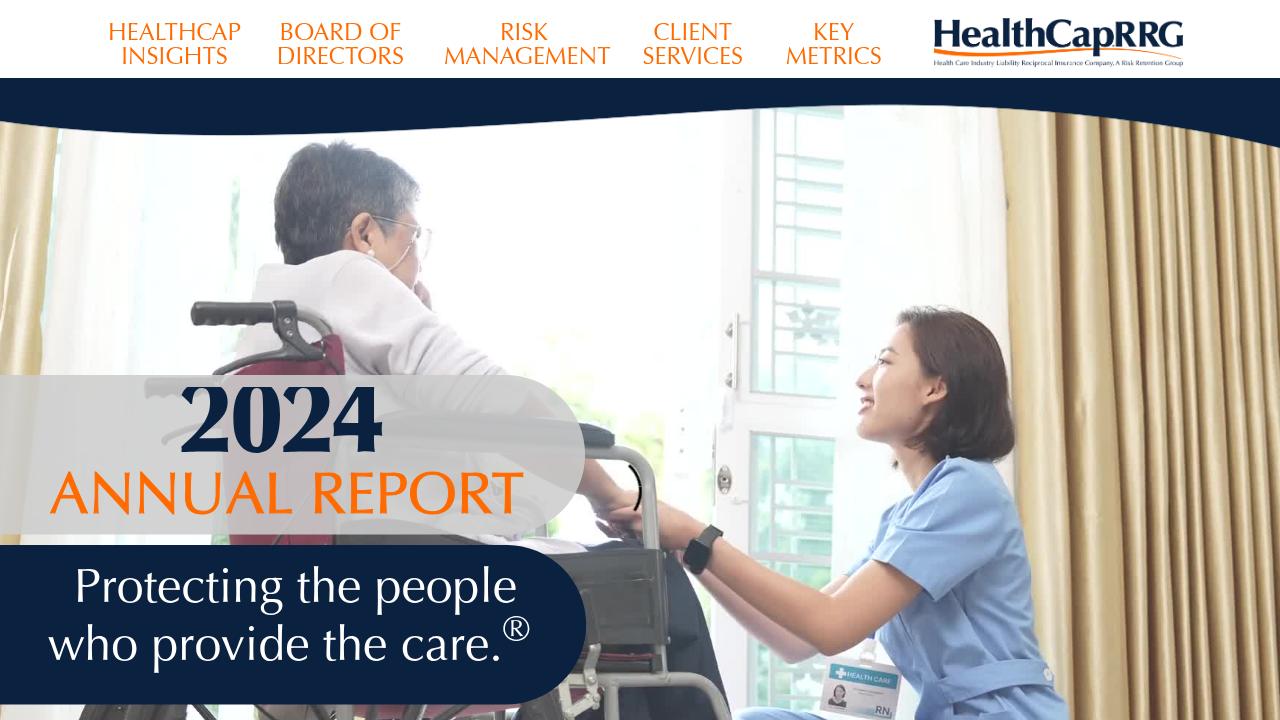 HealthCap Annual Report 2024 | Leadership, Insights, and Results