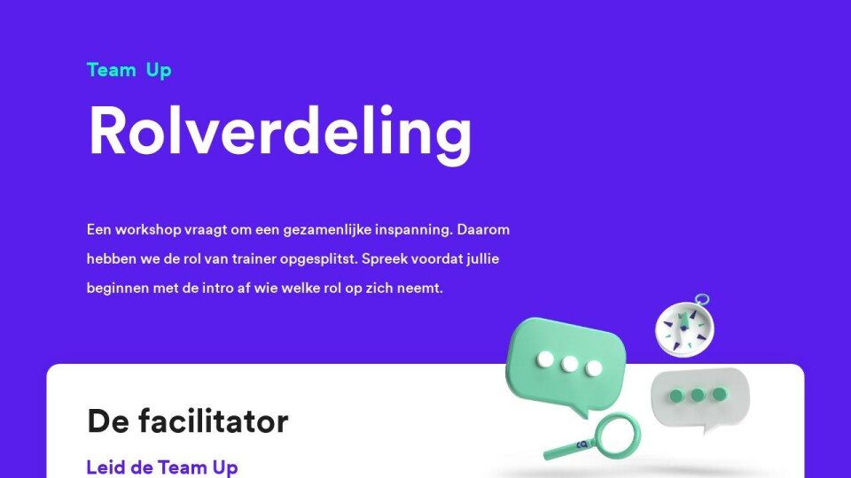 Rolverdeling - 0076-NL-NL-Gesprekstechnieken LSD-Team-up-Voorbereiding