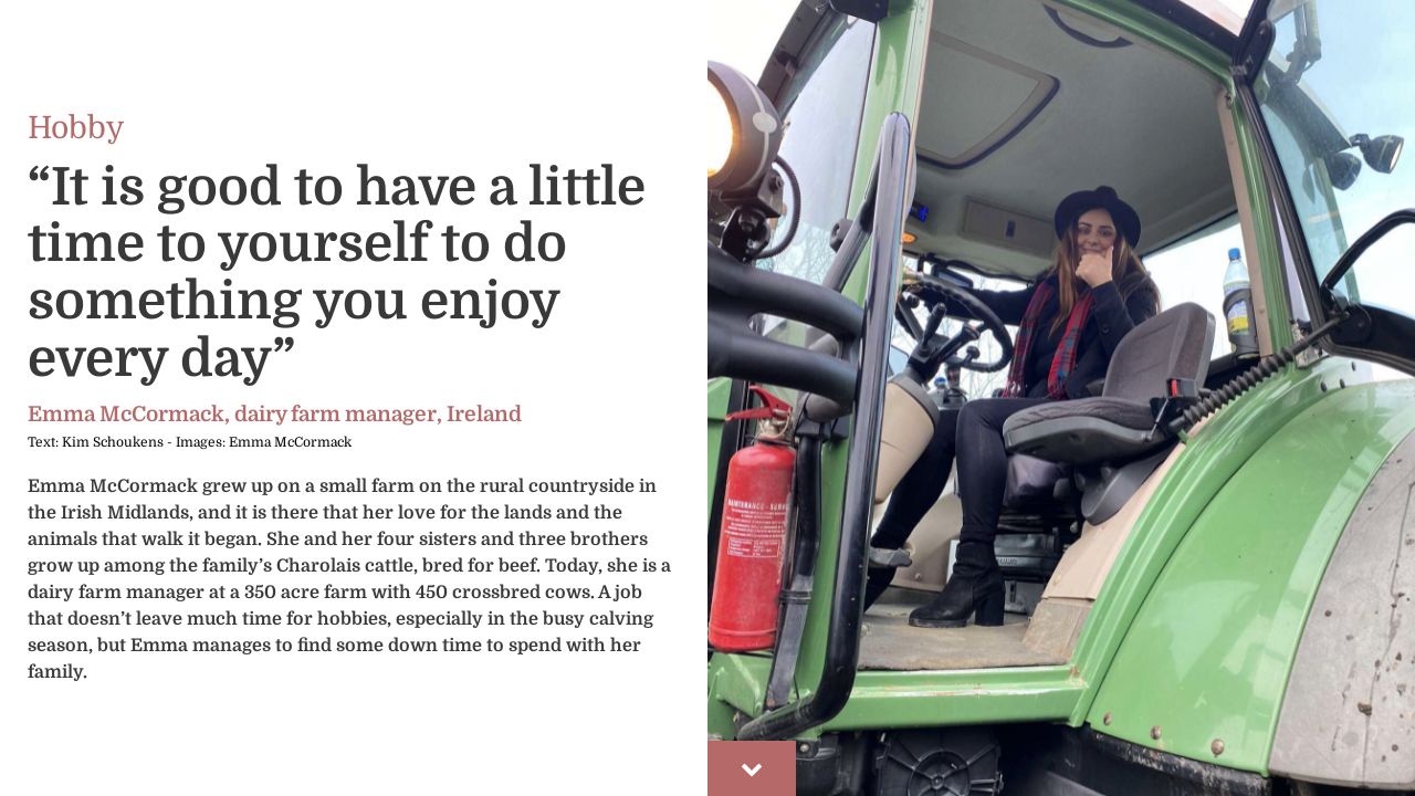 Hobby - Emma McCormack - Women in Ag 2022-001 EN