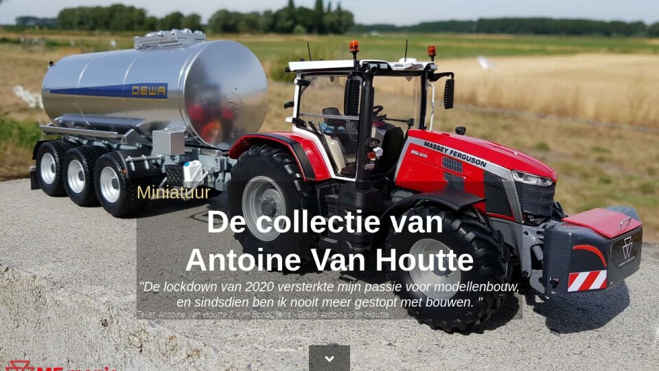 Miniatuur - Antoine Van Houtte - Hectares 2022-003 NL