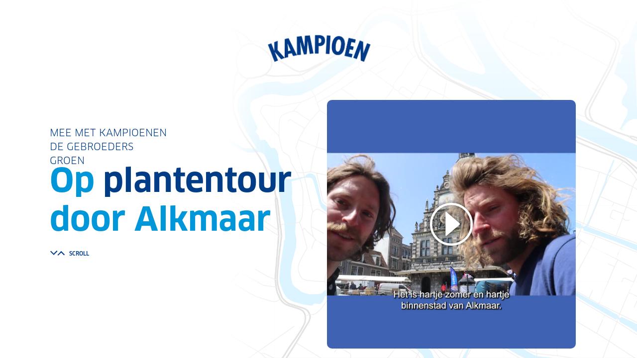 Planten spotten met gebroeders Groen in Alkmaar | ANWB Kampioen