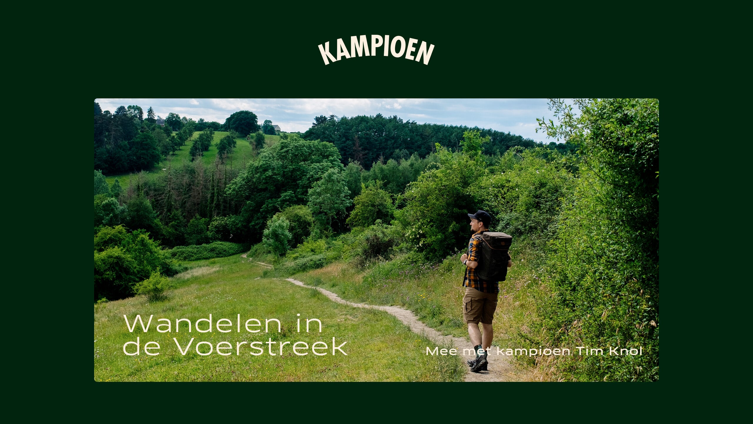 Wandelen door de Voerstreek (met Tim Knol) | Kampioen ANWB