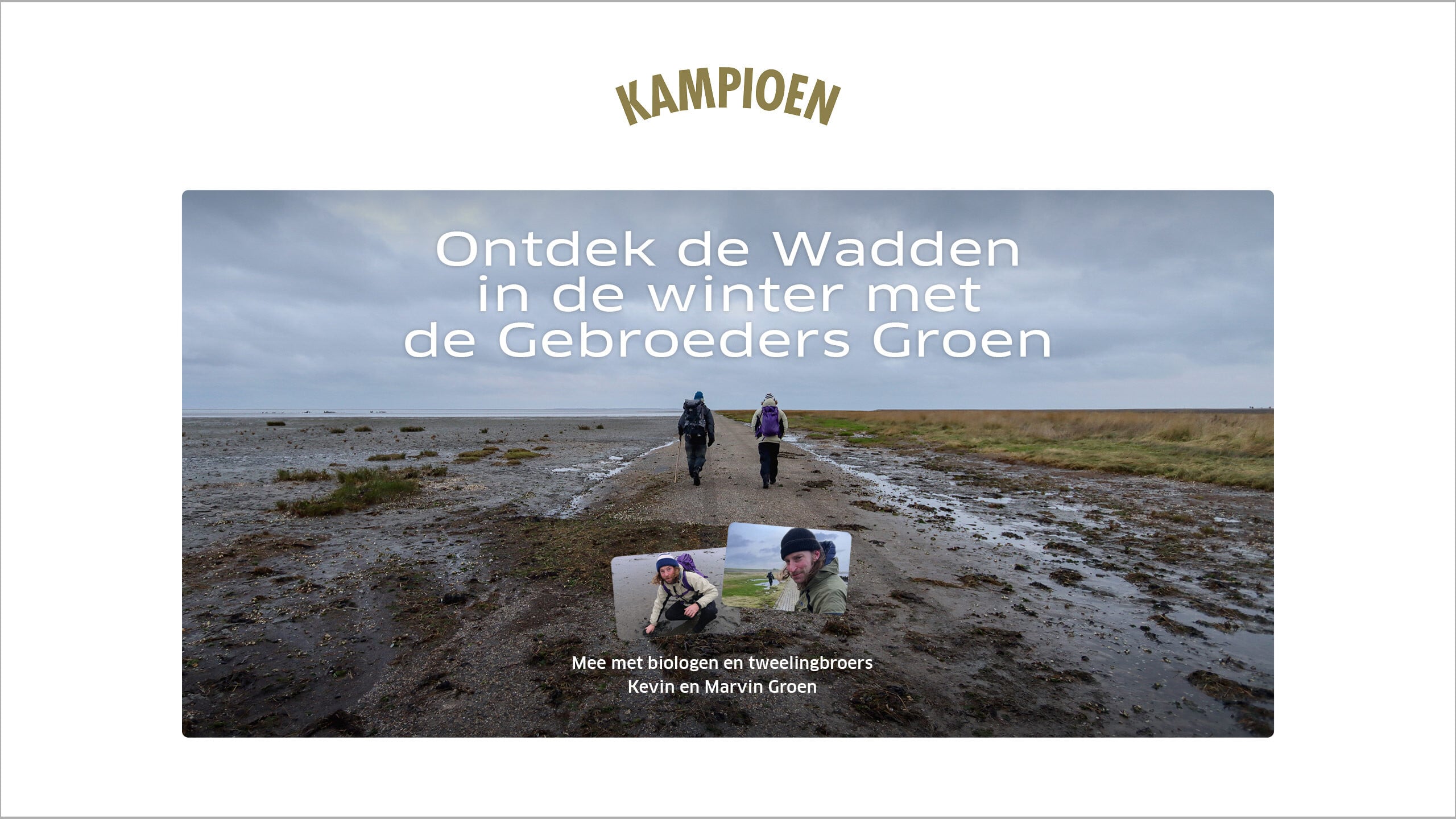 Met de Gebroeders Groen naar de Wadden | ANWB Kampioen