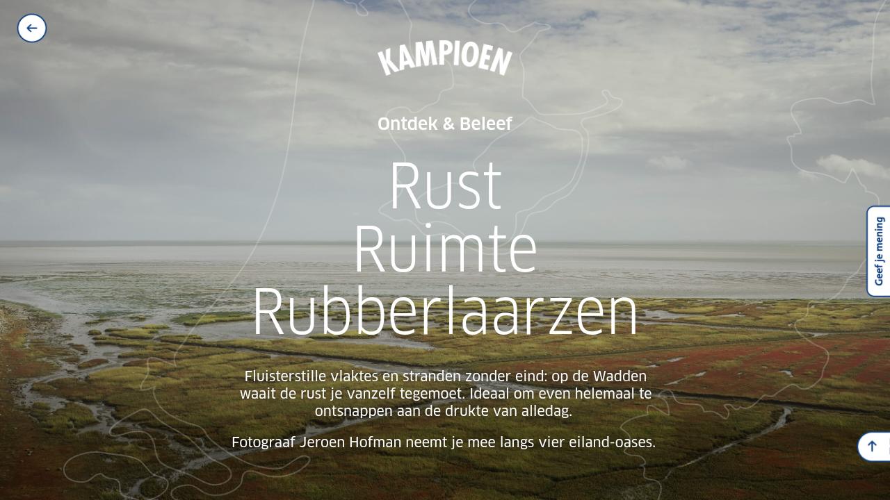 Ontdek & Beleef: de Wadden met Jeroen Hofman | Kampioen ANWB